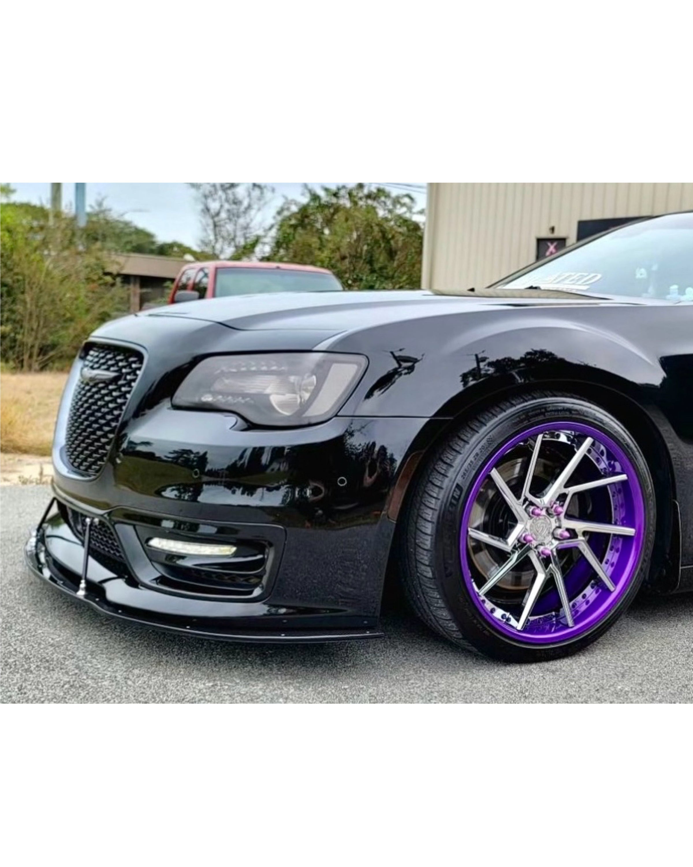 Purple Chrysler 300