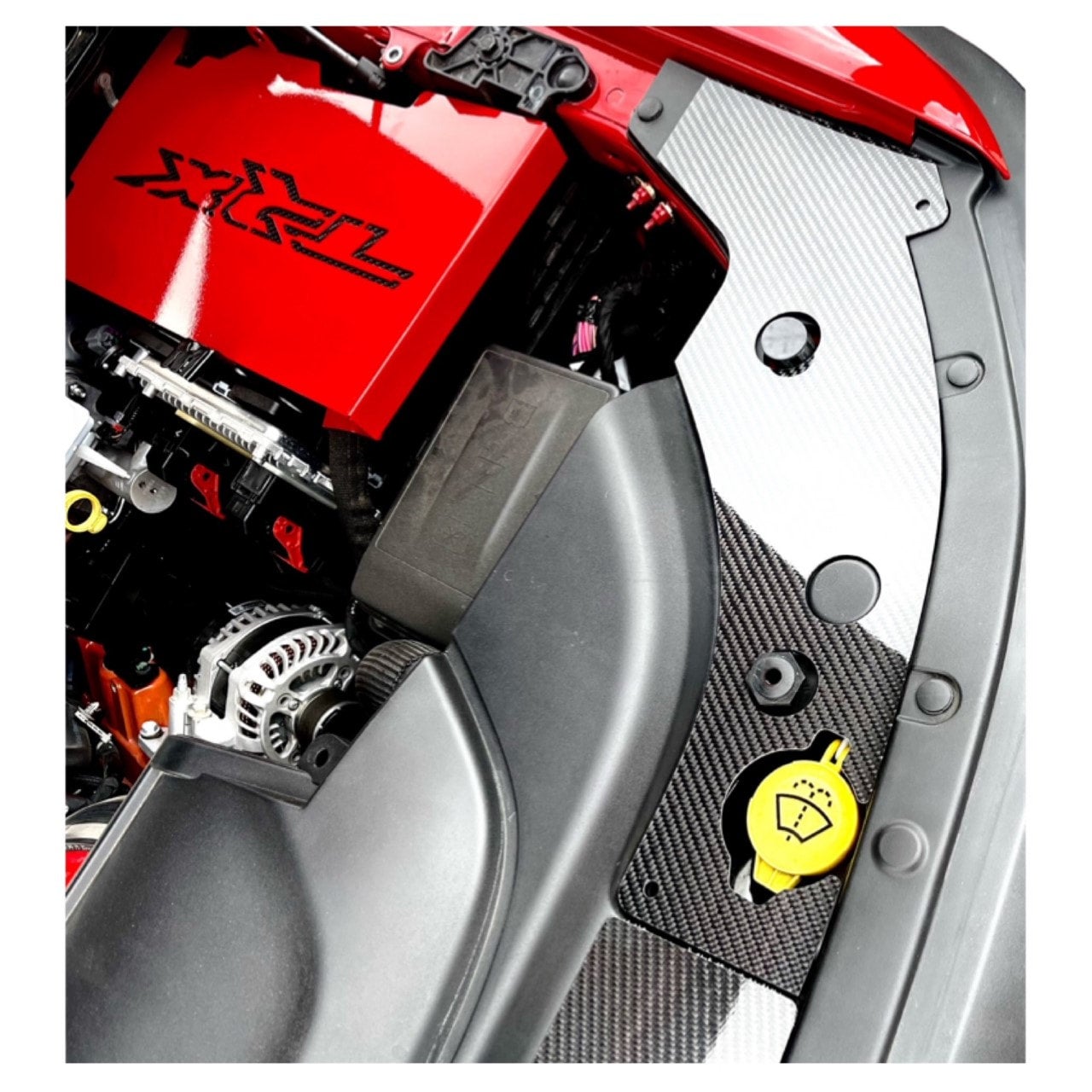 Ram TRX Carbon Fiber / Aluminum Radiator Cover / Ram TRX 2019-2022 ...