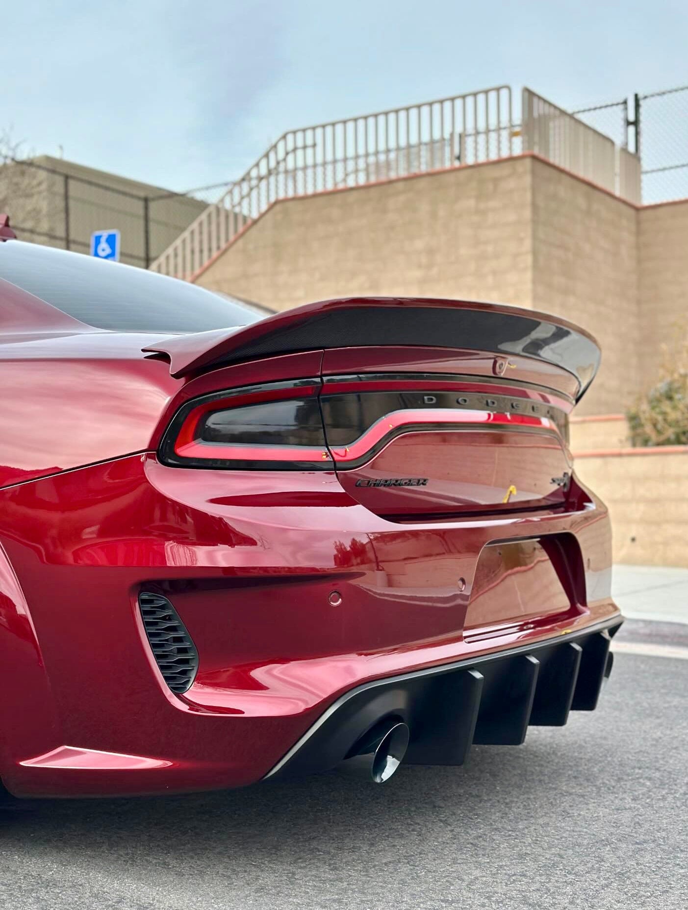 CF Charger Redeye Widebody Spoiler | SRT Hellcat Forum